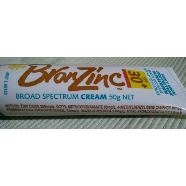 Bronzinc Sunblock, Beauty & Personal Care, Face, Face Care on Carousell