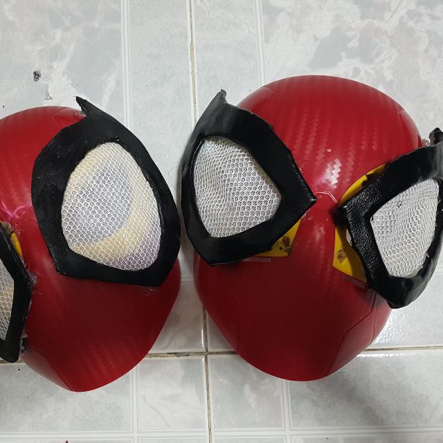 Diy/ Custom Spiderman Lenses (Anti Fog Mesh), Design & Craft, Others on ...