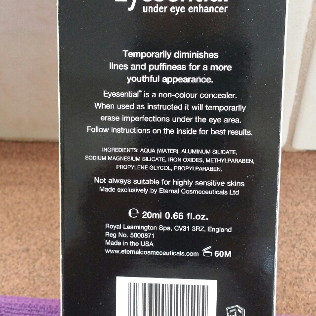 Eyesential Under eye Enhancer, Health & Beauty, Makeup on Carousell