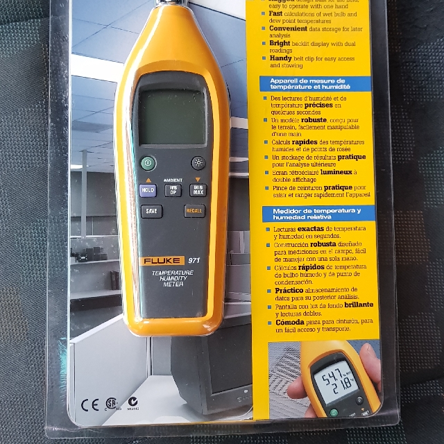 FLUKE Temperature Humidity Meter Sensor, Everything Else on Carousell