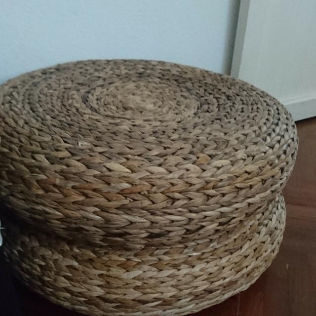 Ikea ALSEDA woven stool, Furniture & Home Living, Furniture, Chairs on ...