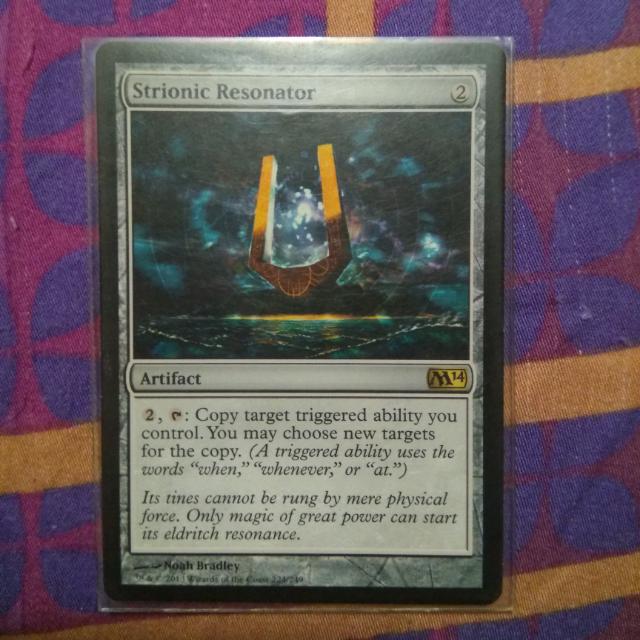 Magic The Gathering: Strionic Resonator, Hobbies & Toys, Toys & Games on Carousell