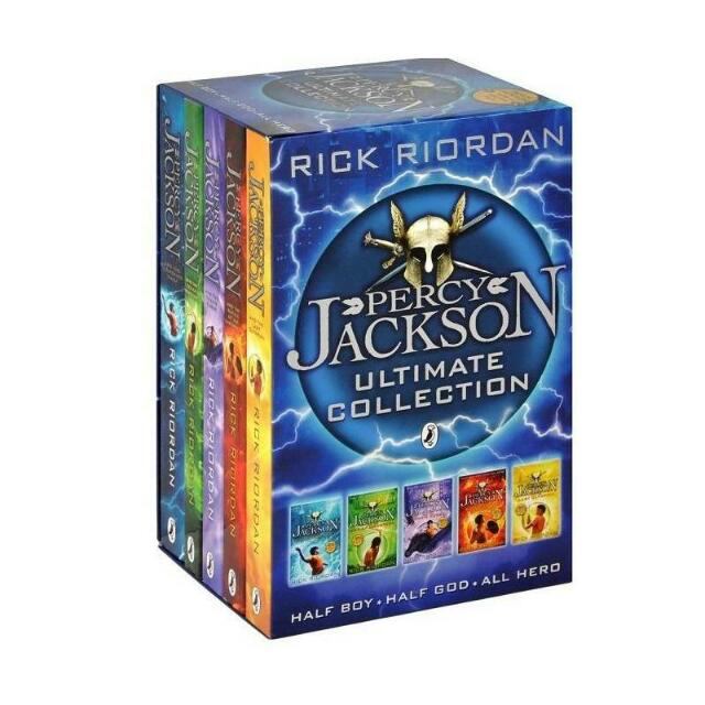 Percy Jackson Ultimate Collection Box Set, Hobbies & Toys, Books ...