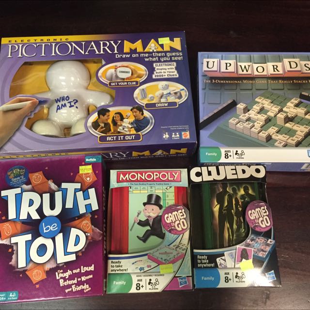 Selection Of Board Games, Hobbies & Toys, Toys & Games on Carousell