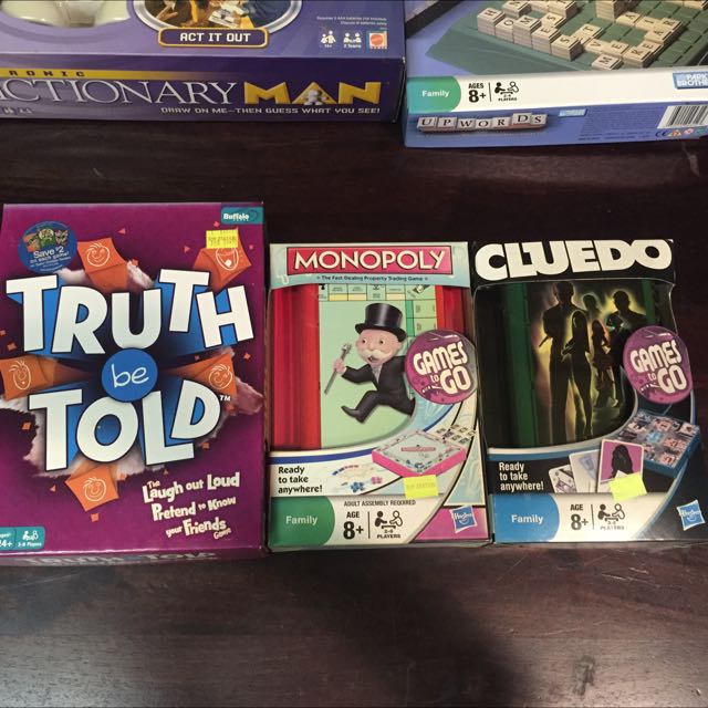 Selection Of Board Games, Hobbies & Toys, Toys & Games on Carousell