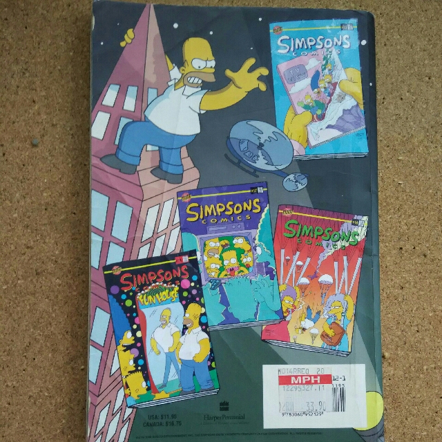 The Simpsons Strikes Back Comic Book, Hobbies & Toys, Books & Magazines ...