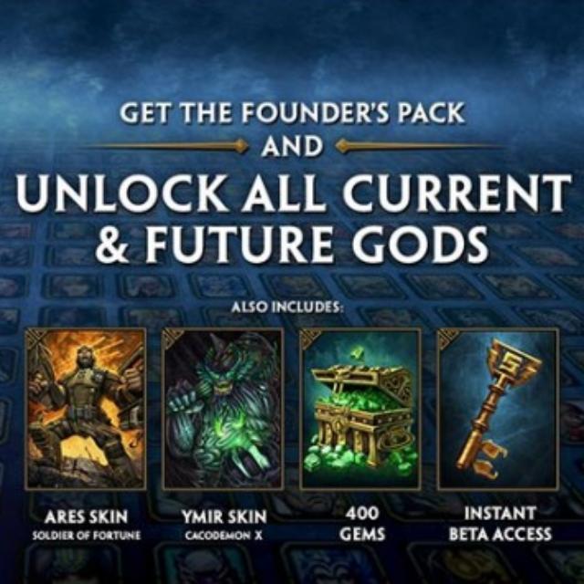 WTS Cheap 480+ Skins Smite & Paladins Account With God Pack & Founder's ...