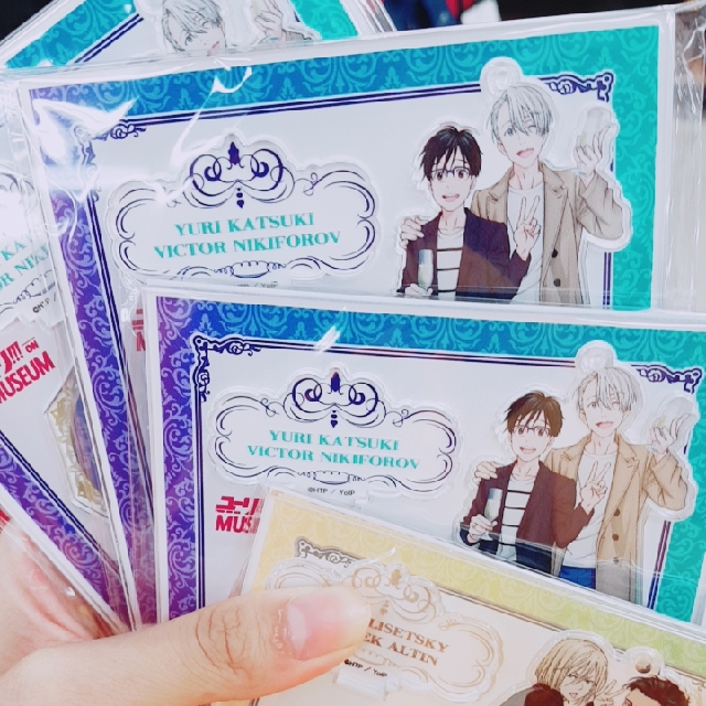 Yuri On Ice Museum Victuuri Stand, Hobbies & Toys, Memorabilia ...