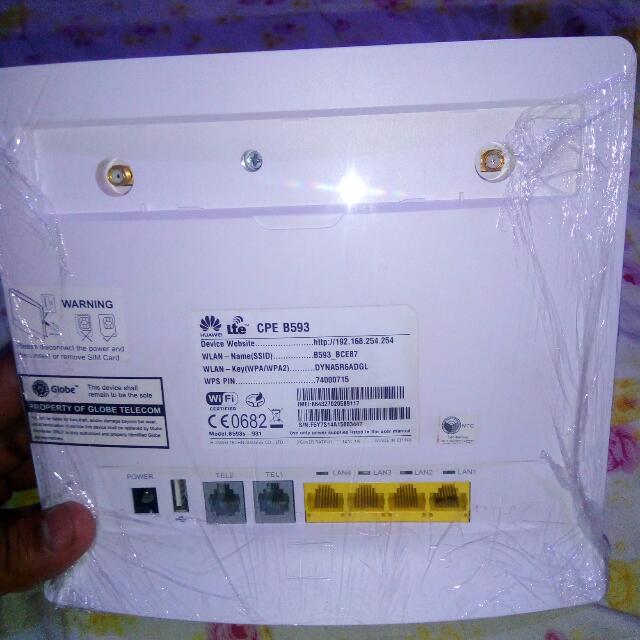 4G LTE WIFI MODEM,With Antenna, Globe/Tm Sim Only,MAS MABILIS NG 10x ...