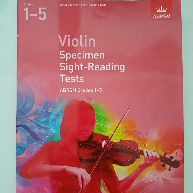 ABRSM Violin Specimen Sight Reading Tests, Hobbies & Toys, Books ...