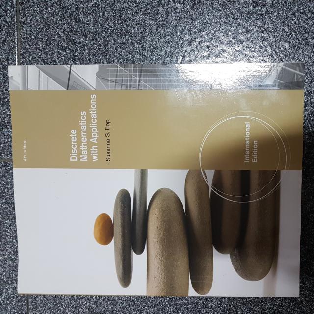 Cs1231 Discrete Mathematics Hobbies And Toys Books And Magazines Fiction And Non Fiction On Carousell