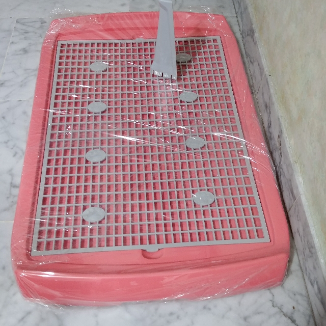 Dogs Pee Training Tray With Stand (Male Dogs), Pet Supplies, Homes ...