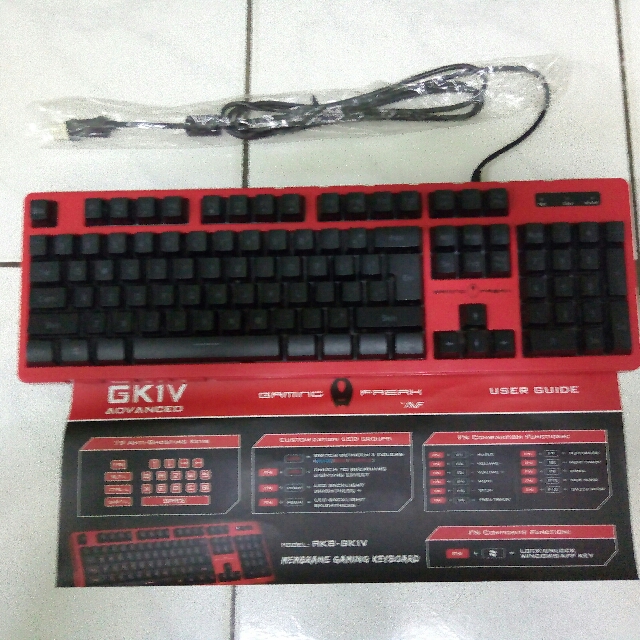 Gaming Keyboard + Lampu LED, Computers & Tech, Parts & Accessories ...