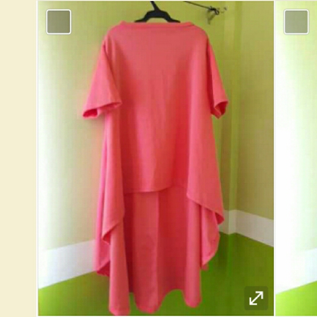 (Sold) Long Back Blouse, Women's Fashion, Tops, Blouses on Carousell