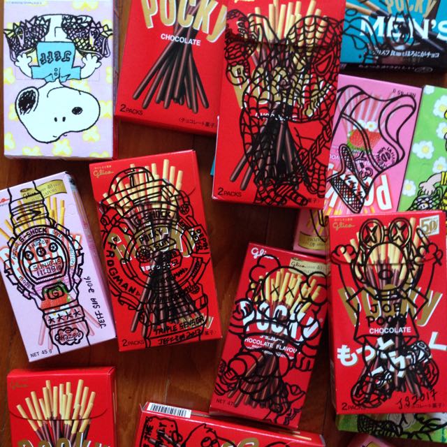 Marvel Comic Sketch On Pocky Box, Hobbies & Toys, Stationery & Craft ...