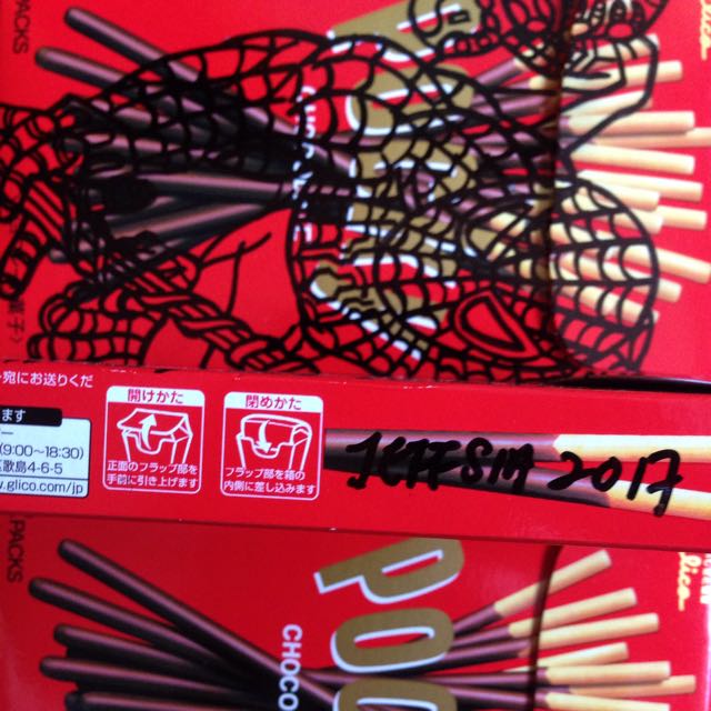Marvel Comic Sketch On Pocky Box, Hobbies & Toys, Stationery & Craft ...