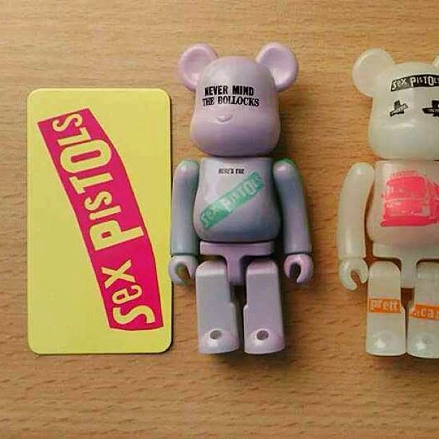 Medicom Be Rbrick Series 29 Artist Secret [sex Pistols] 100 Glow In