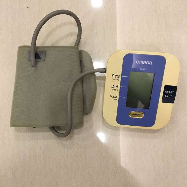 OMRON SEM-1 Blood Pressure Monitor (more than 75% Off!!), Health ...