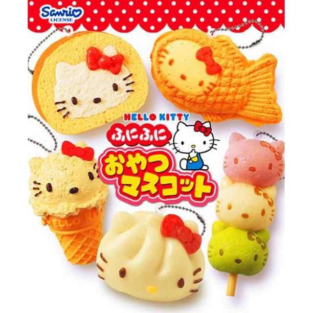 Re-ment Sanrio Hello Kitty Snack Mascot - Cream Puff, Hobbies & Toys ...