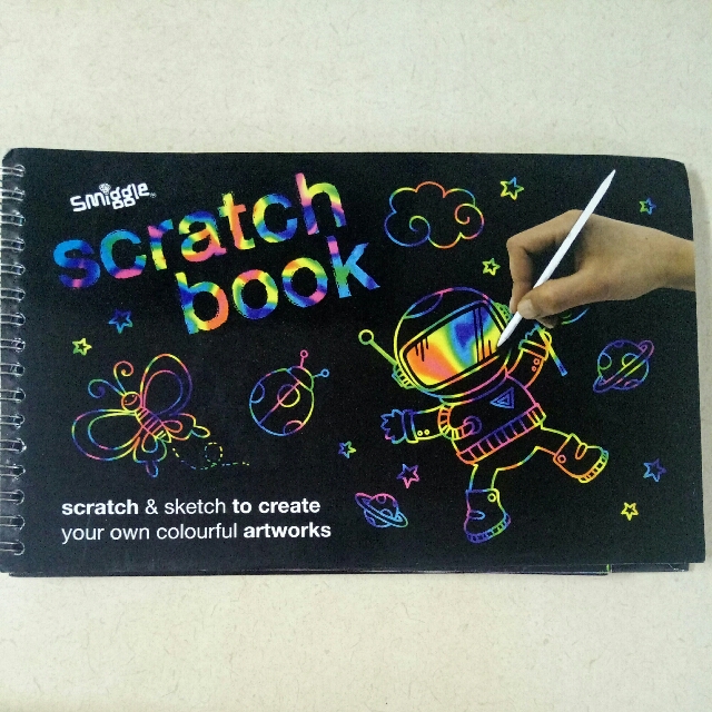 Scratch book from smiggle, Hobbies & Toys, Stationery & Craft ...