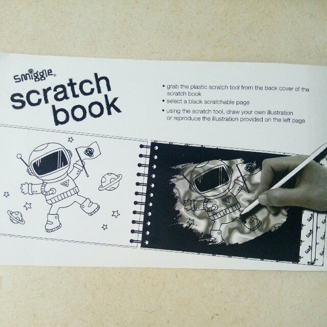 Scratch book from smiggle, Hobbies & Toys, Stationery & Craft ...