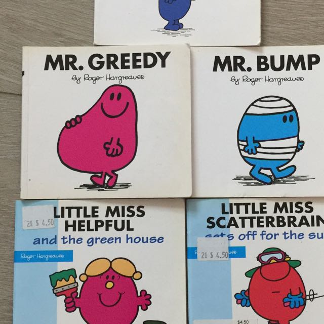 Set Of 5 Mr Men Series Books, Hobbies & Toys, Books & Magazines ...