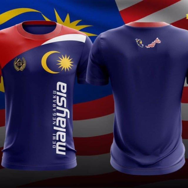 Tshirt Versi Merdeka, Men's Fashion, Tops & Sets, Tshirts & Polo Shirts ...