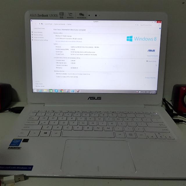 ASUS ZENBOOK UX305 (WHITE), Computers & Tech, Laptops & Notebooks on ...