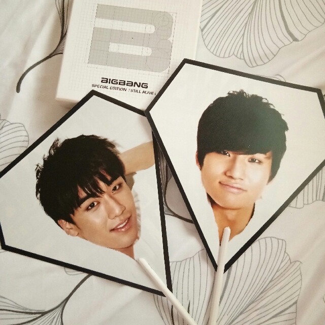 Bigbang Still Alive Special Edition + Alive Tour Picket Fans (seungri ...