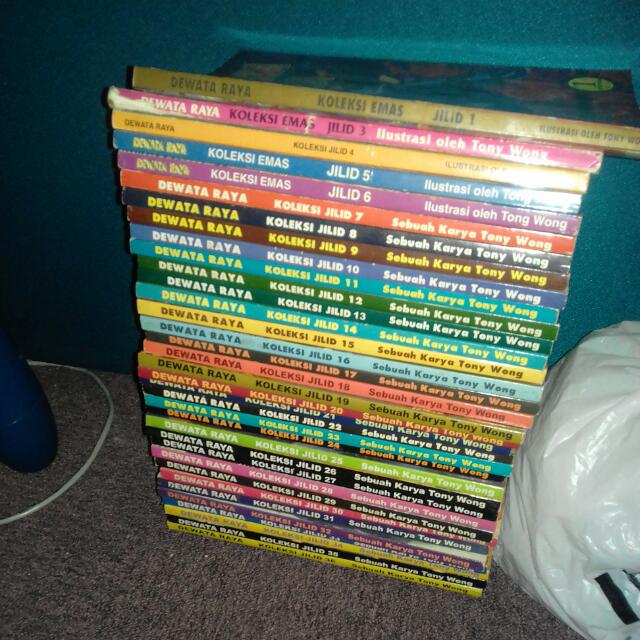 Komik Hong Kong Dewata Raya Jilid 1-37, Hobbies & Toys, Books ...