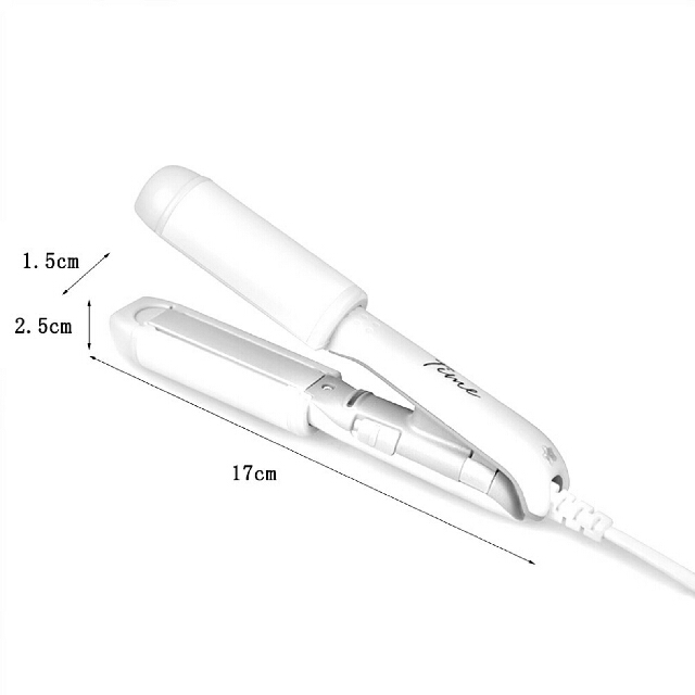 Korea Cute Fruit Mini Portable Electric Hair Straightener and Curling ...