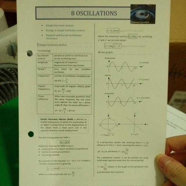 Learners Lodge JC Physics Summary Cards and notes, Hobbies & Toys ...