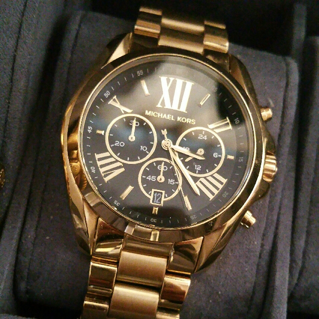 Michael Kors Watch Gold, Mobile Phones & Gadgets, Wearables & Smart ...