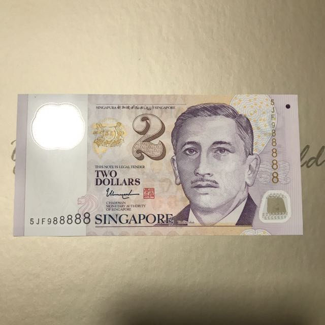 Nice Serial Number 2 Dollar Note, Hobbies & Toys, Memorabilia ...