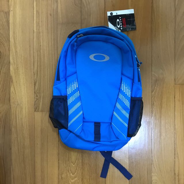 Oakley Blue Backpack, Men's Fashion, Bags, Backpacks on Carousell