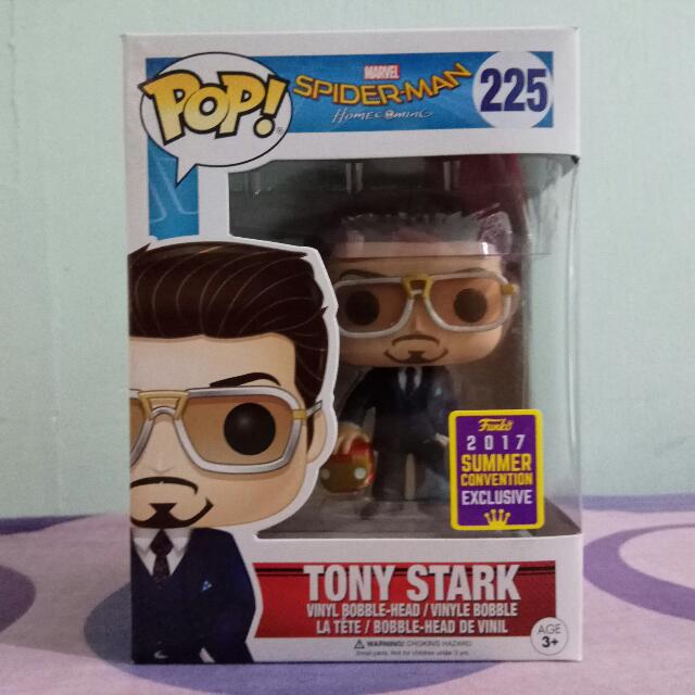 SDCC Tony Stark With Helmet Funko Pop, Hobbies & Toys, Toys & Games on ...