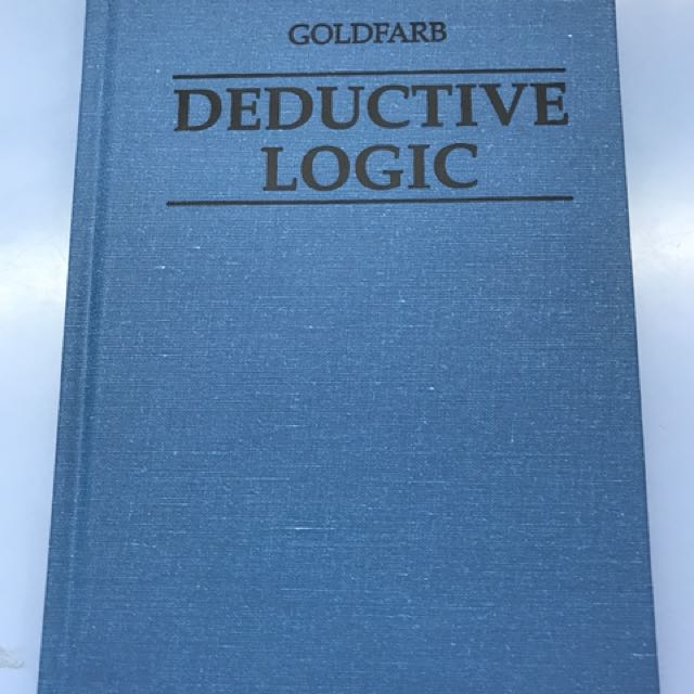 BN DEDUCTIVE LOGIC HY1002, Hobbies & Toys, Books & Magazines, Textbooks ...