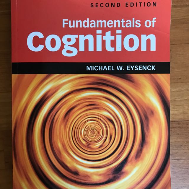 Fundamentals Of Cognition Eysenck 2nd Ed; PL233, Hobbies & Toys, Books ...