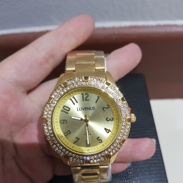 Luvenus Crystal Watch, Women's Fashion, Watches & Accessories, Watches ...