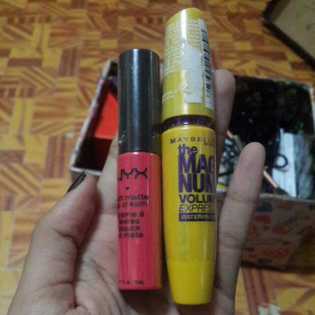 Maskara Maybelline The Magnum Volum Express Waterproof Dan Stay Matte ...
