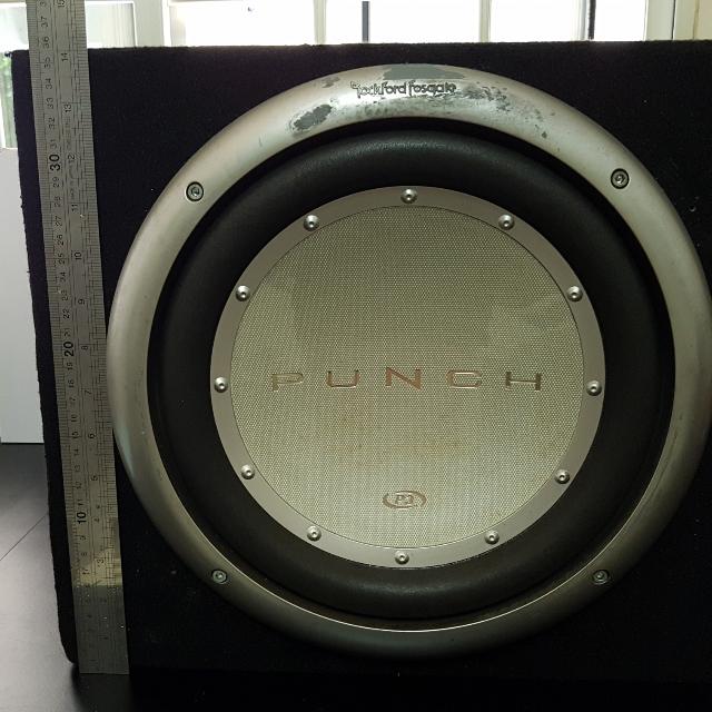 Rockford Fosgate PUNCH P3 12" Sub Woofer With Box Console., Car ...