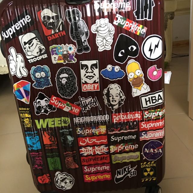 Sticker Waterproof High Quality - Luggage Stickers And Decals Avilable ...