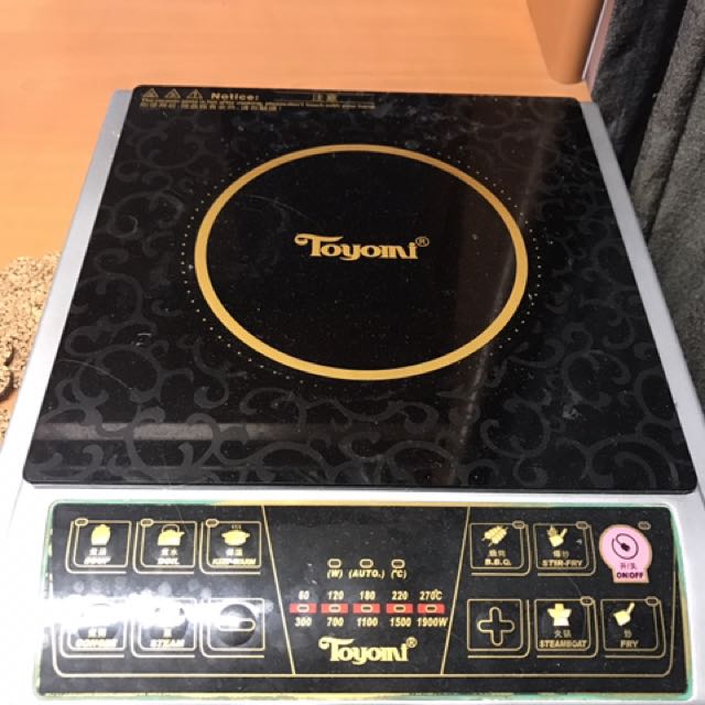 Toyomi Induction cooker, TV & Home Appliances, Kitchen Appliances ...