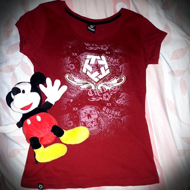 Tribal T-shirt M, Women's Fashion, Tops, Shirts on Carousell