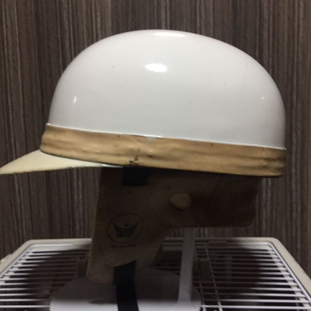 Vintage Rare Expandite Helmet, Motorcycles, Motorcycle Apparel on Carousell