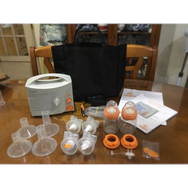 Hygeia Enjoye Double Electric Hospital Grade Breast Pump, Babies & Kids ...
