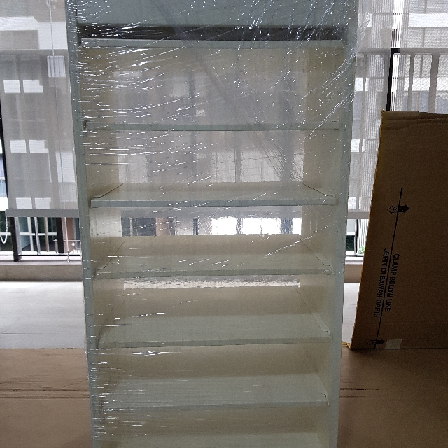 Ikea White Rack, Furniture & Home Living, Furniture, Shelves, Cabinets ...