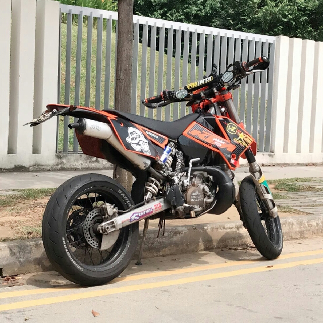 KTM 200 EGS COE 4 Years , Motorcycles, Motorcycles for Sale, Class 2B ...