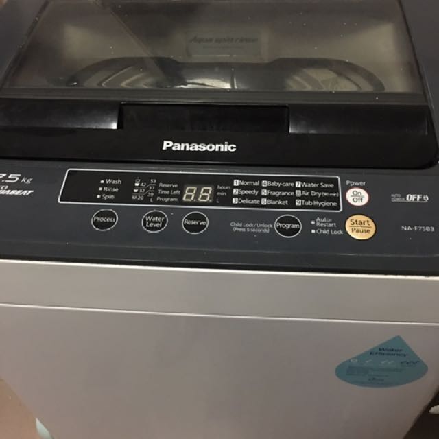 Panasonic Washing Machine, TV & Home Appliances, Washing Machines and ...