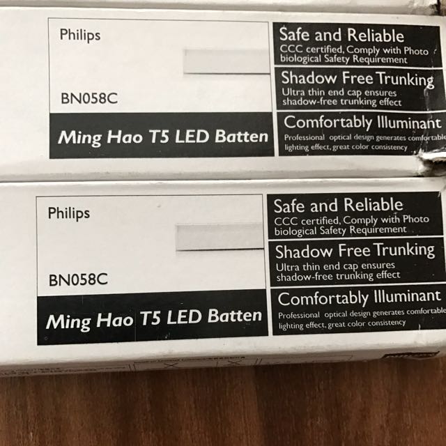 Philips T5 Led 4k Batten/T5 Connectors, Furniture & Home Living, Home ...